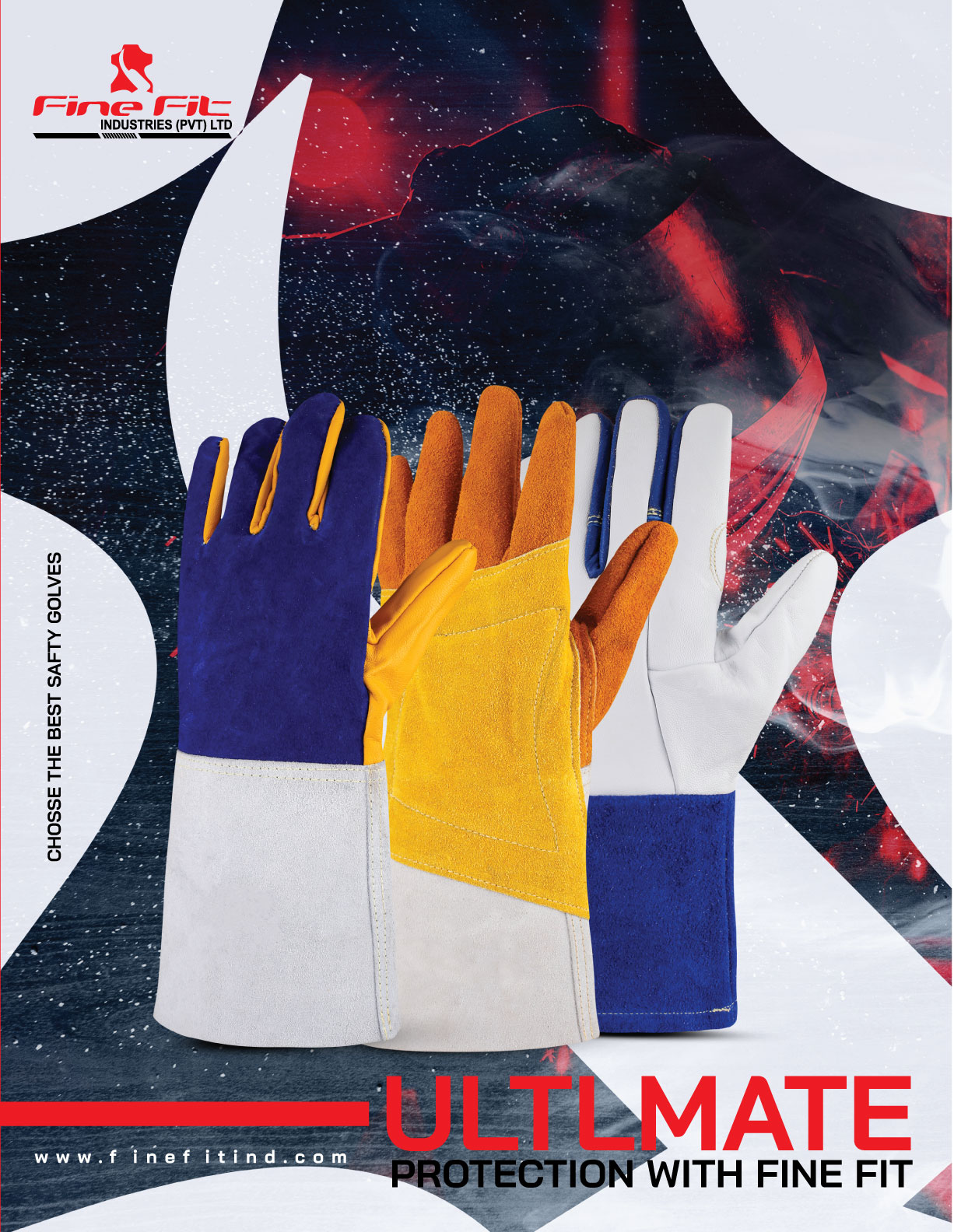 Fine Fit Industries Manufacturer and Exporter of working gloves and ...